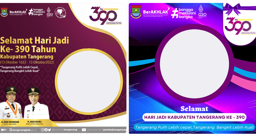Berita Terbaru Seputar Twibbon HUT Kabupaten Tangerang ke-390 Tahun ... Berita Terbaru Seputar Twibbon HUT Kabupaten Tangerang ke-390 Tahun ...